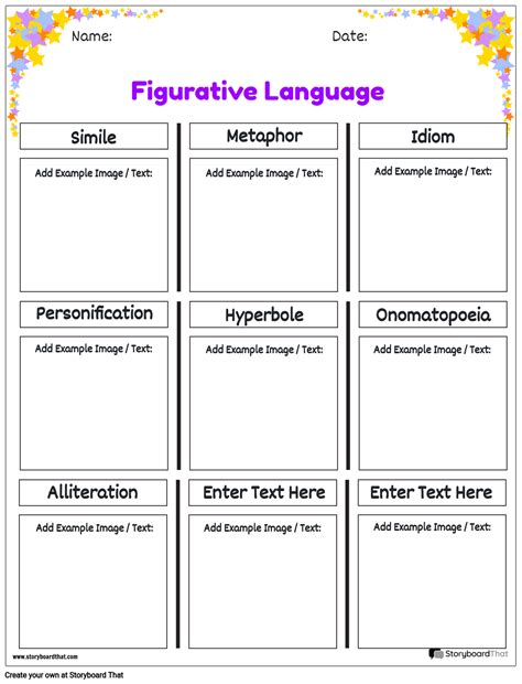 Figurative Language Worksheets Free Printables English Worksheets