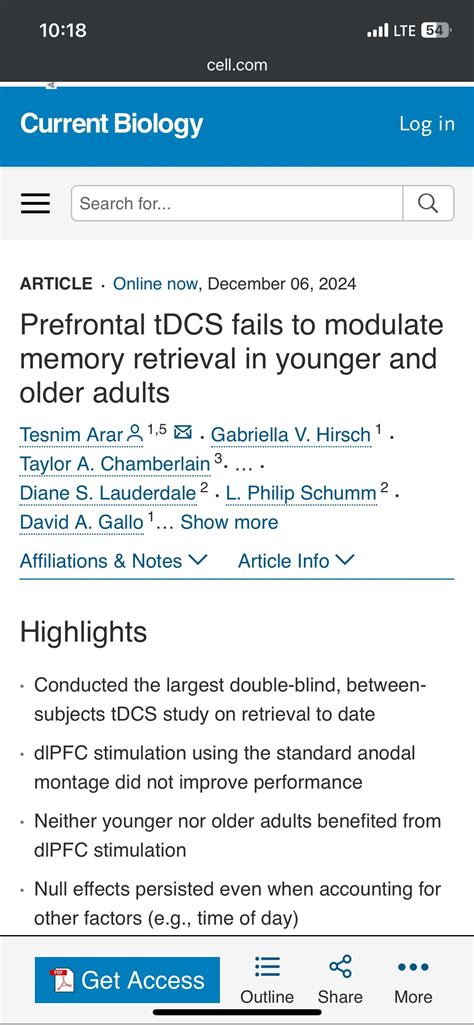 Prefrontal Tdcs Fails To Modulate Memory Retrieval In Younger And Older Mohammad Ali Salehinejad