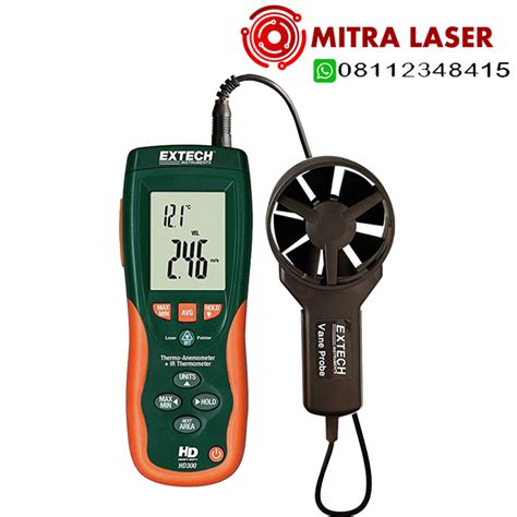 Extech Hd300 Thermo Anemometer Mitra Laser Store