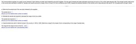 Solved A Determine The Sample Size Of The New Study Chegg Com