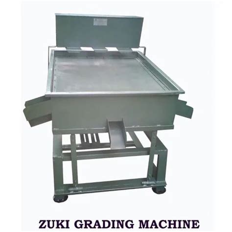 Semi Automatic Powder Coated Mild Steel Grain Grading Machine Single