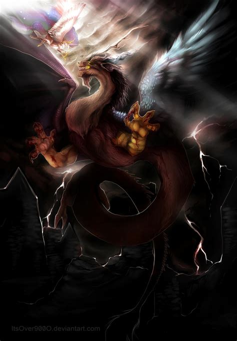 Mlp Discord Vs Celestia By Ink Leviathan On Deviantart
