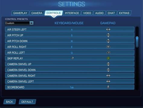 Xbox Controller Binding Feedback Rrocketleagueschool