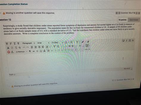 solved jestion completion status a moving to another