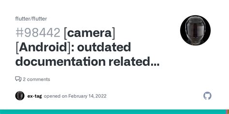 Camera Android Outdated Documentation Related To Minimum Sdk Version Section · Issue 98442