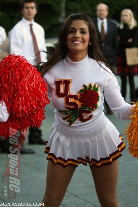 Usc Song Girl Keli Snyder 2009 Rose Bowl Pre Game Rally Usc Song