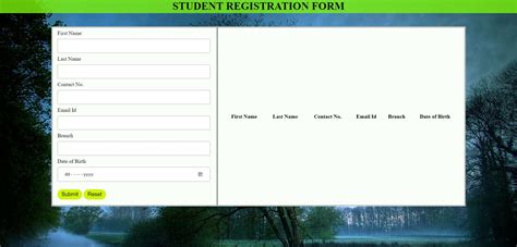 Github Ranjan Sandip Create A Registration Form