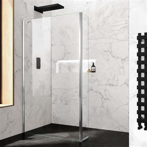 Copenhagen Easy Clean 8mm Wet Room Shower Glass 1100mm