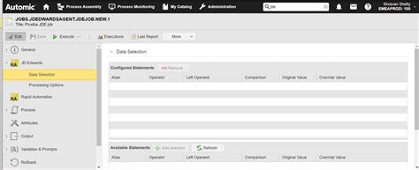 automic job to connect and run jobs in jde automic workload automation