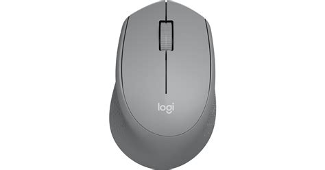 Logitech M330 Silent Wireless Mouse Gray Yellow 910 004908 B H