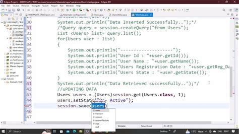 Hibernate Crudpart 7 Update Operation Youtube