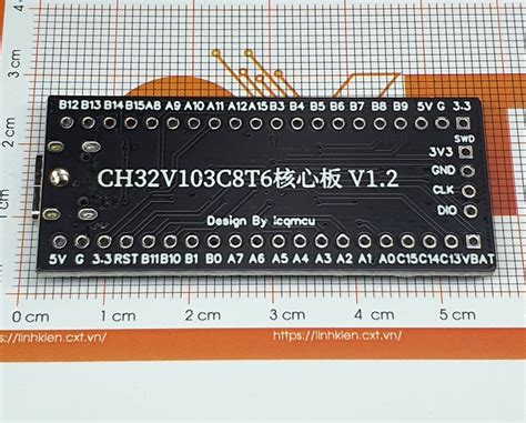 CXT VN Từ ý tưởng đến sản phẩm CH32V103C8T6 Black Pill Mini Kit