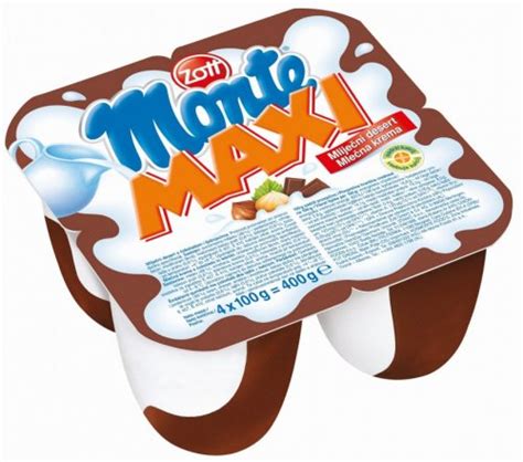 Mliječni desert Monte 4x100 g Akcija Njuškalo katalozi