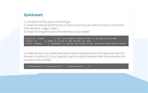 horizontal jquery plugin with parallax effect