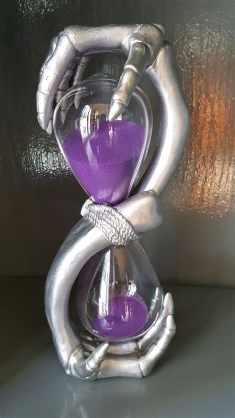 Halloween Creepy Hourglass Hourglasses Sand Clock Antique Inspiration