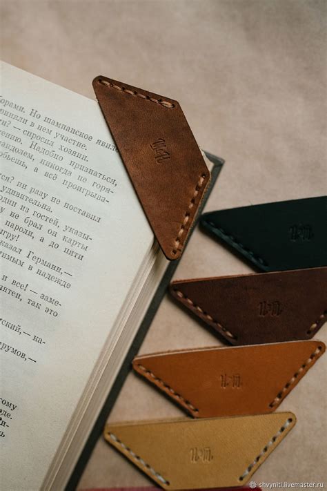 Закладки для книг из кожи в интернет магазине Ярмарка Мастеров по цене 450 ₽ M5p6qru