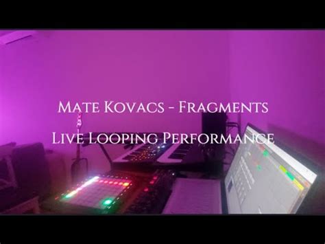 Mate Kovacs Fragments Live Looping Performance YouTube