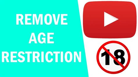 How To Remove Age Restriction On YouTube On Phone 2021 YouTube