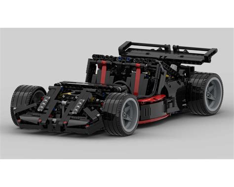Lego Moc 36723 Vector V6 Technic Model Race 2020 Rebrickable