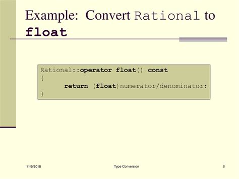 Type Conversions Lecture 13 Wed Feb 21 Ppt Download