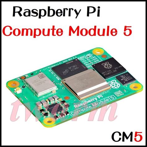 （現貨）樹莓派 Pi Compute Module 5 無線版4gb Ram＋32gb Emmc Cm5 Wifi 蝦皮購物
