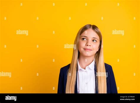 Close Up Portrait Of Her She Nice Attractive Pretty Lovely Brainy Genius Minded Long Haired Girl