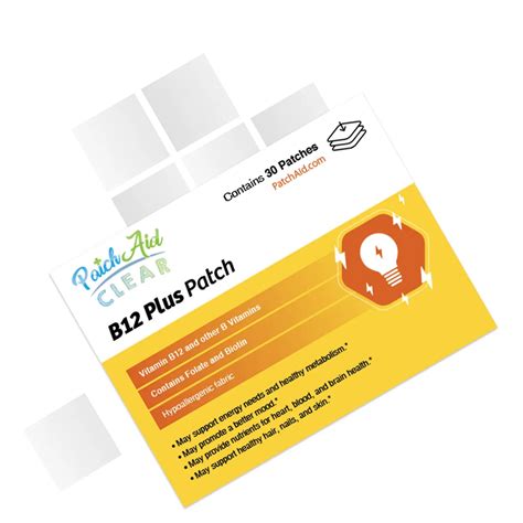 B12 Energy Plus Vitamin Patch Young At Heart Hcs