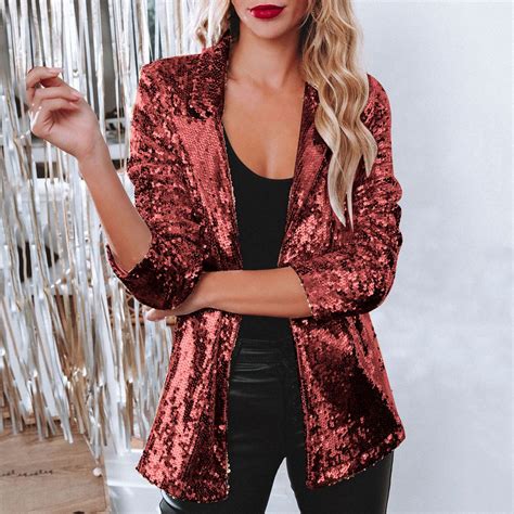 Deal For Days Holiday Decor Ofreoo Fashion Woman Long Sleeve Open Front