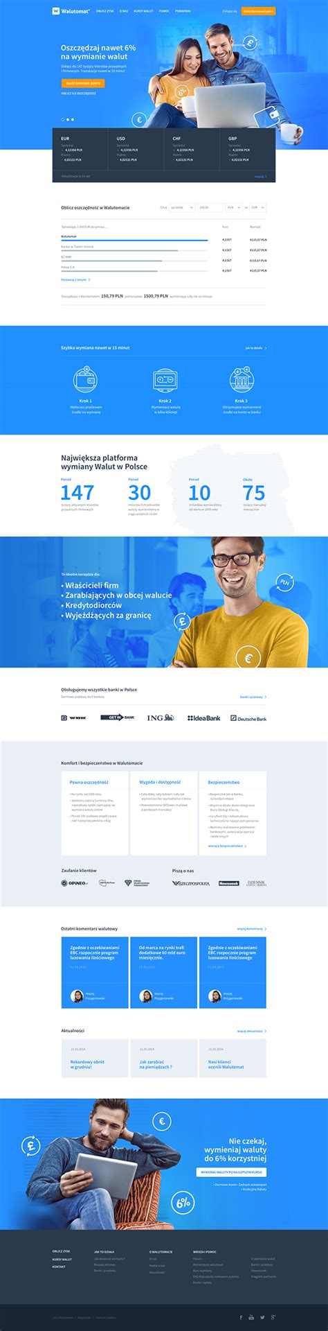 Walutomat Behance