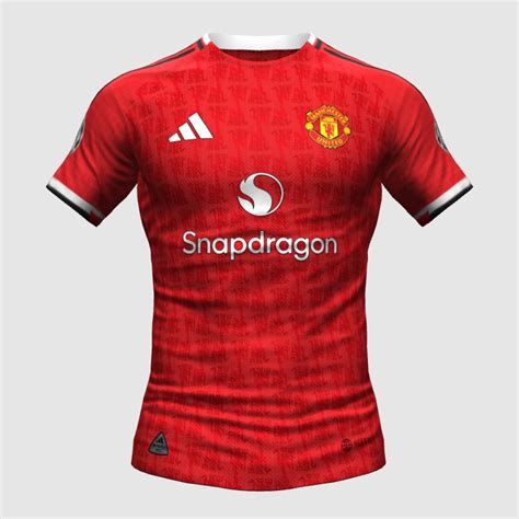 Manchester United X Adidas 2024 25 Home Kit FIFA 23 Kit Creator Showcase