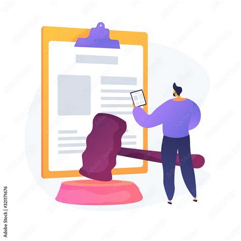 Legal Statement Court Notice Judge Decision Judicial System Lawyer