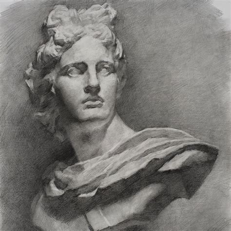 Apollo Pencil Drawing Paper 2 Yim Maukun Pencil Drawings