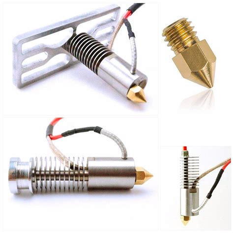 20pcs 3d Printer Nozzle Accessory Mk8 04mm For Cr Grandado