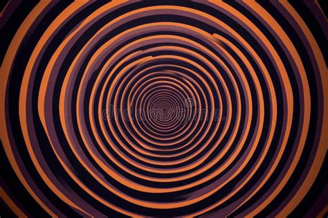Colorful Concentric Circles Create A Mesmerizing Visual Illusion In Abstract Art Stock Photo