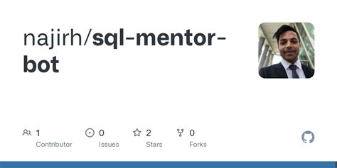 Github Najirhsql Mentor Bot