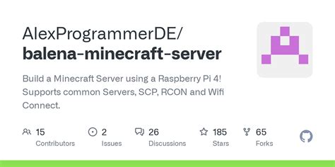 Raspberry Pi 4 Minecraft Server Product Support Balenaforums