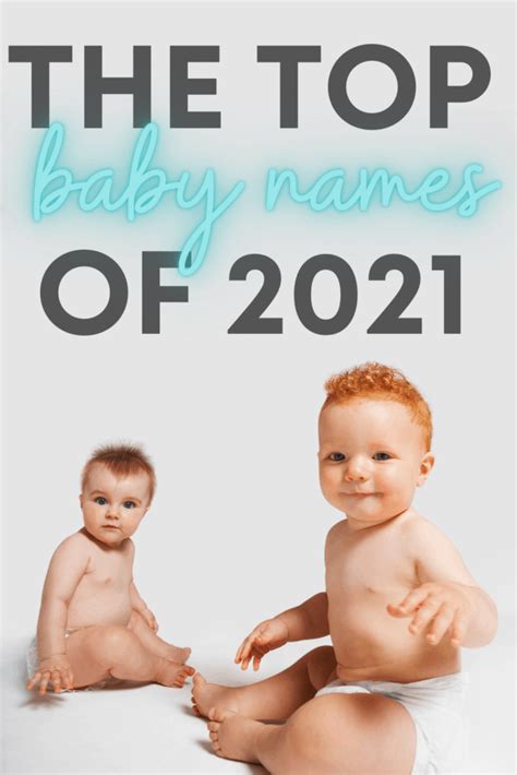 The Most Popular Baby Names Of 2021 Swaddles N Bottles