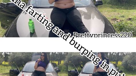 Public Farting And Public Burping And Play Whit Belly Prettyprincess
