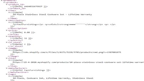 Exporto ‑ Products Data Export Xml Products Feed Shopify App Store