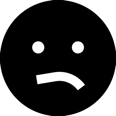 Sad Vector Svg Icon Svg Repo