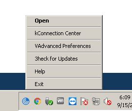 Right Click Context Menu Problem Receiver For Windows Updater