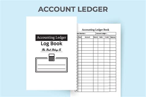 Ledger In Accounting Process Example Free Template