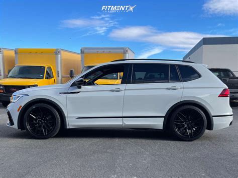 2022 Volkswagen Tiguan Se R Line With 20x10 5 Niche Gamma And