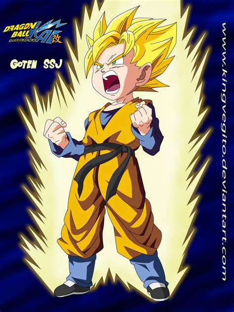 Goten Ssj Finished By Kingvegito On Deviantart