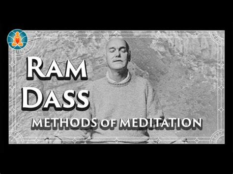 Ram Dass Methods Of Meditation Guided Meditation Black Screen