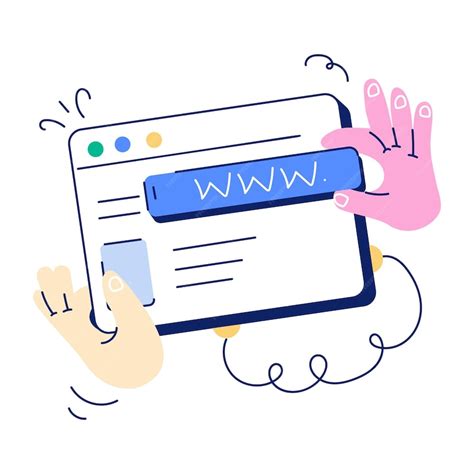 Premium Vector Source Code Doodle Mini Illustration