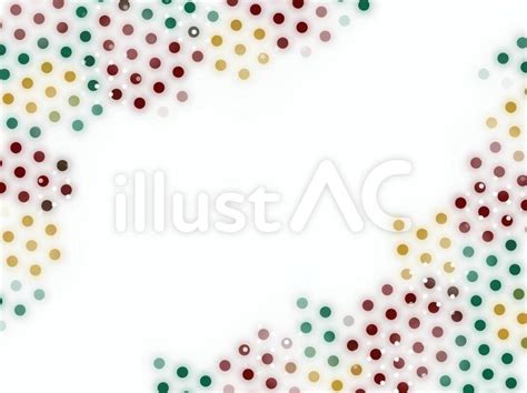 クリスマス ドット 背景イラスト No 22907888／無料イラストフリー素材なら「イラストac」