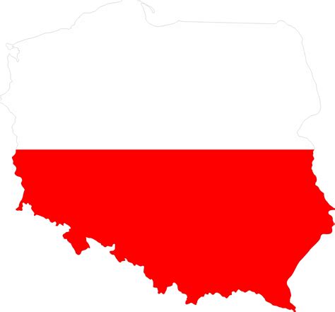 Poland Flag Pin Map Location 23427093 Png