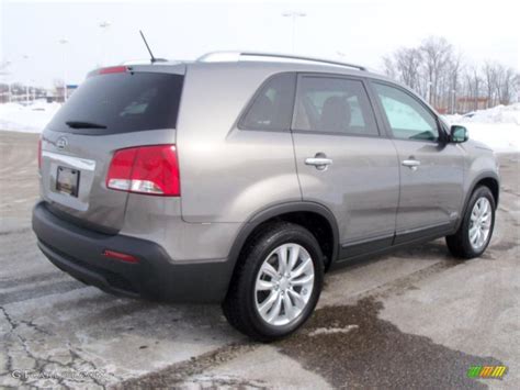 Titanium Silver 2011 Kia Sorento LX V6 AWD Exterior Photo 45053252