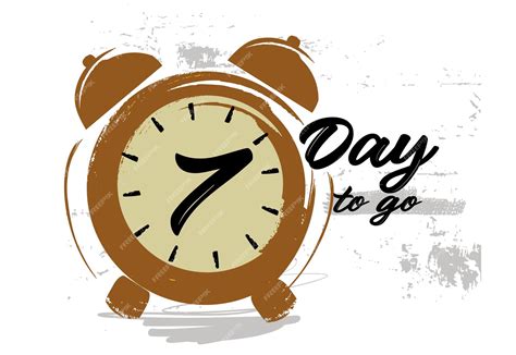 Premium Vector Number Days Left Countdown Vector Illustration Template The Design Countdown Is
